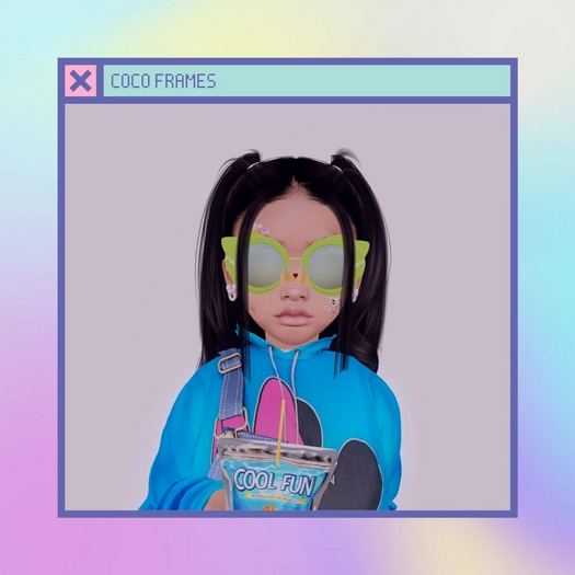 Second Life Marketplace - IVY.REBEL. - COCO FRAMES - Green